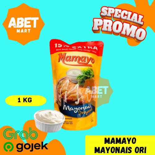 Mayonaise Mamayo Original 1 Kg - Pouch Mayones 1Kg Mayonais | Lazada ...