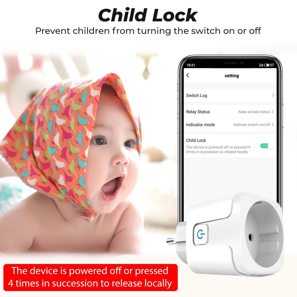 Tuya Smart Plug Zigbee EU 16A/20A Smart Socket With Power Timing Voice ...