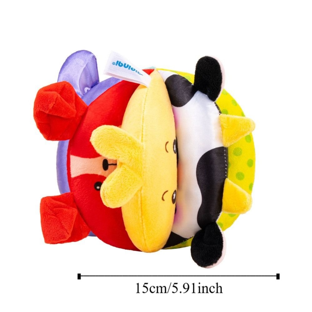 Touch Toys Plush Baby Hand Grasp Ball Interactive Montessori Early ...