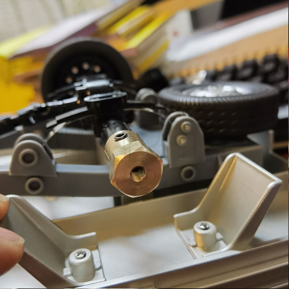 Hexagon Coupling 12mm Tire Connector Couplings 2mm/3mm/4mm/5mm/6mm/7mm ...