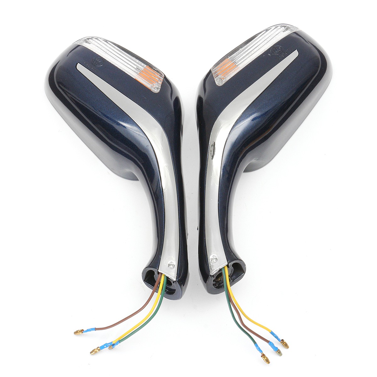 1 Pair 8mm Rear View Motors Mirrors Scooter Moped GY6 50cc 150cc 250cc ...