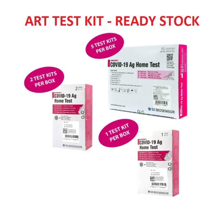 Ready stock - ART self test kit - SD BIOSENSOR Standard Q Covid-19 ...