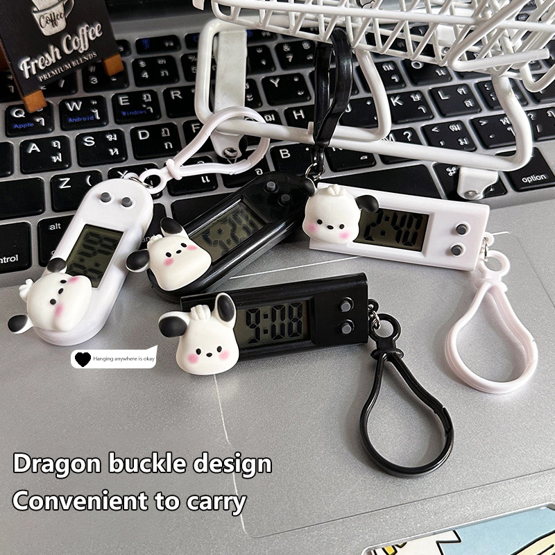 Kawaii Cartoon Sanrio 3D Pattern Child Watch Cinnamoroll Watch Hanging ...