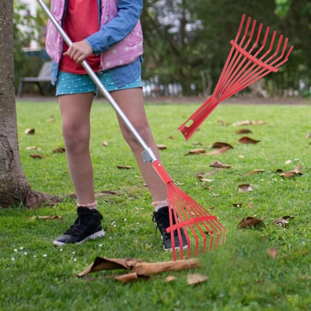 Metal Rake Multi Functional High-carbon Steel Rake Durable Convenient ...