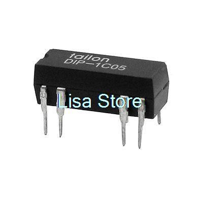 รีเลย์กกรีเลย์ Dip-1c05แบบแห้งไฟฟ้ากระแสตรง5โวลต์รีเลย์ Dip-1c05 8พิน ...