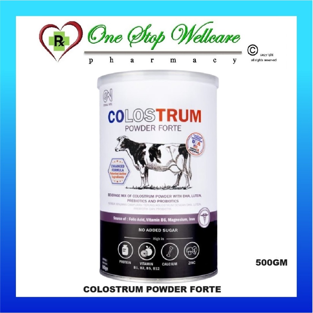 COLOSTRUM POWDER FORTE 500GM (EXP:06/09/2024) | Lazada