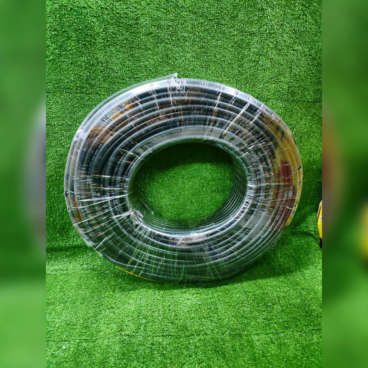 THAI UNION สายไฟ VCT ขนาด 3×2.5 ยาว 100 เมตร Thai asia cable สายไฟดำ สายดำ สายไฟต่อซัมเมิสท์ ...