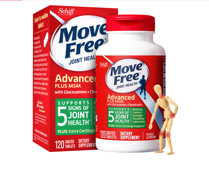 Glucosamine & Chondroitin Plus MSM Advanced Joint Health Supplement ...