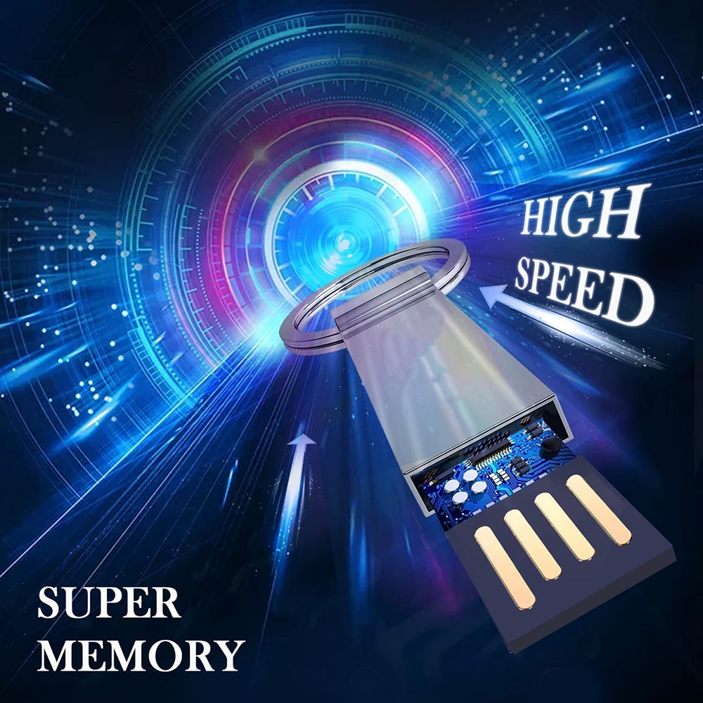 100% New waterproof fast pen drive 64GB flash usb memory 8GB metal 16GB ...