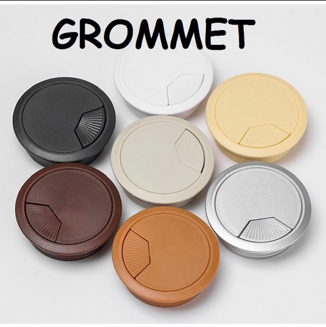 Grommet Cover / PVC Wire Cover/ Computer Table Hole Cover / Cable ...