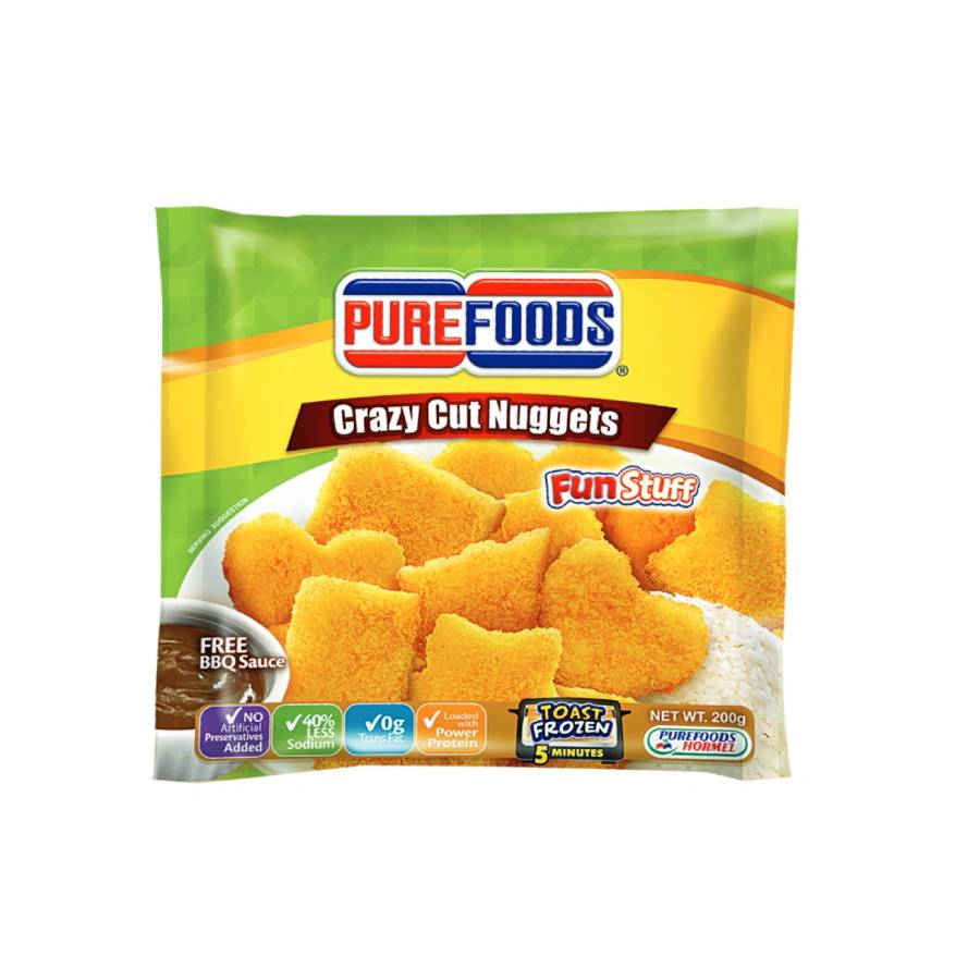 Purefoods Chicken Fun Nuggets with BBQ Sauce (200g) | Lazada PH