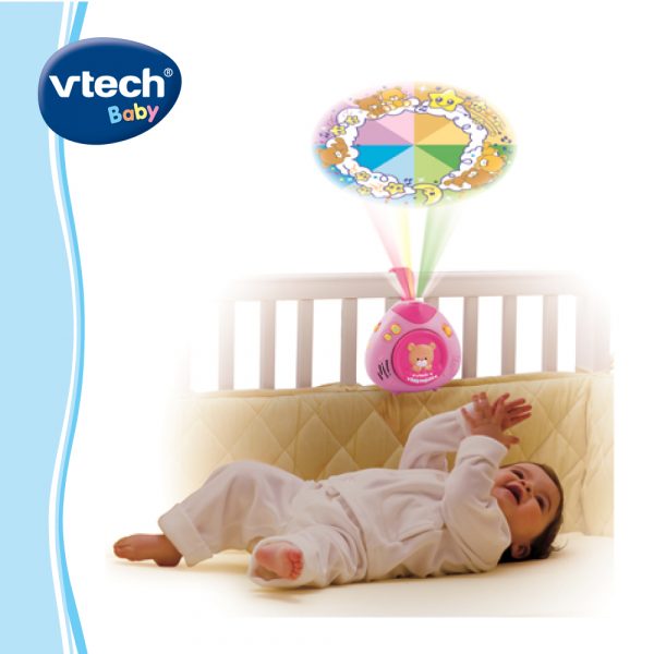 กล่องดนตรี Vtech Lullaby Bear Crib Projector - Kiddoland Baby - ThaiPick