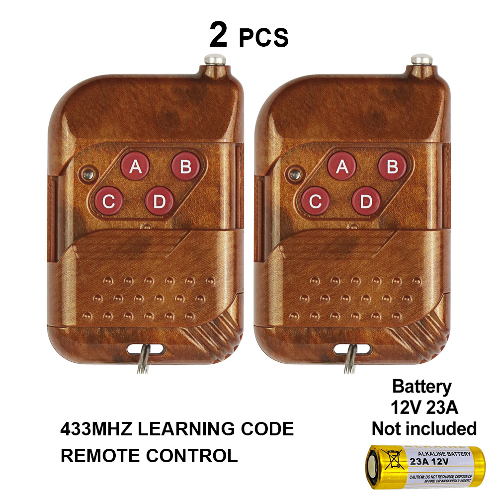 433 Mhz Wireless Rf Remote Control Ev1527 Learning Code Controller For Ewelink Tuya Zigbee ...