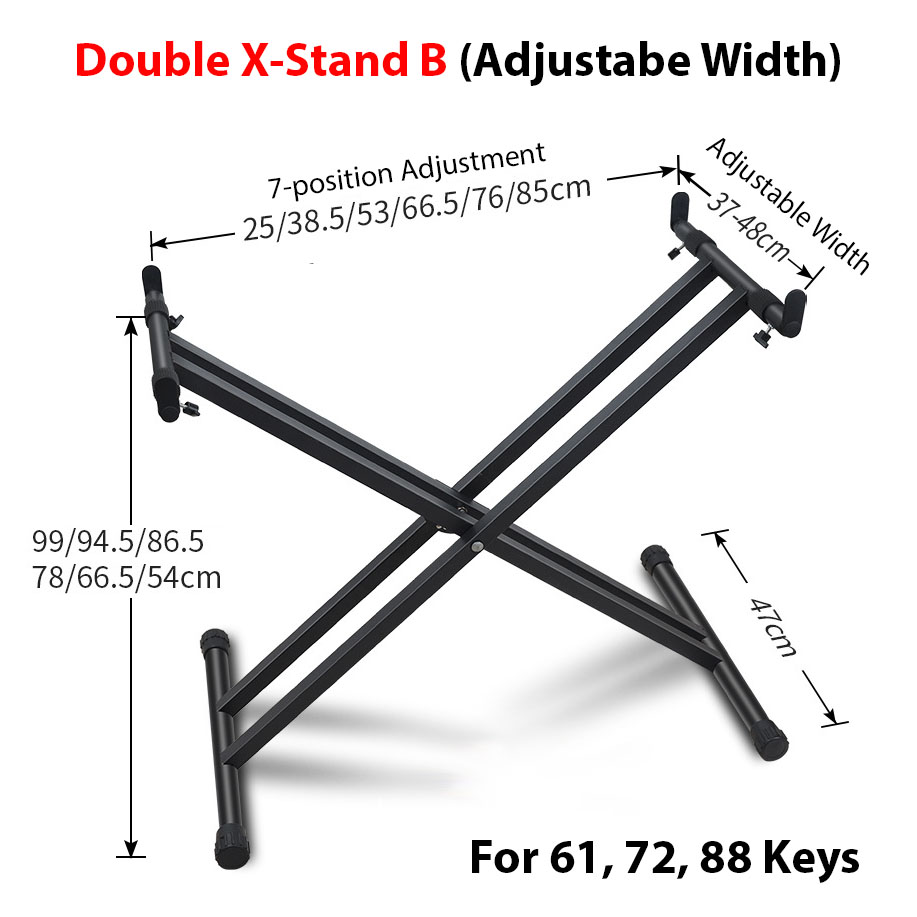 Double Braced Keyboard Stand Piano Stand Premium Quality Electronic ...