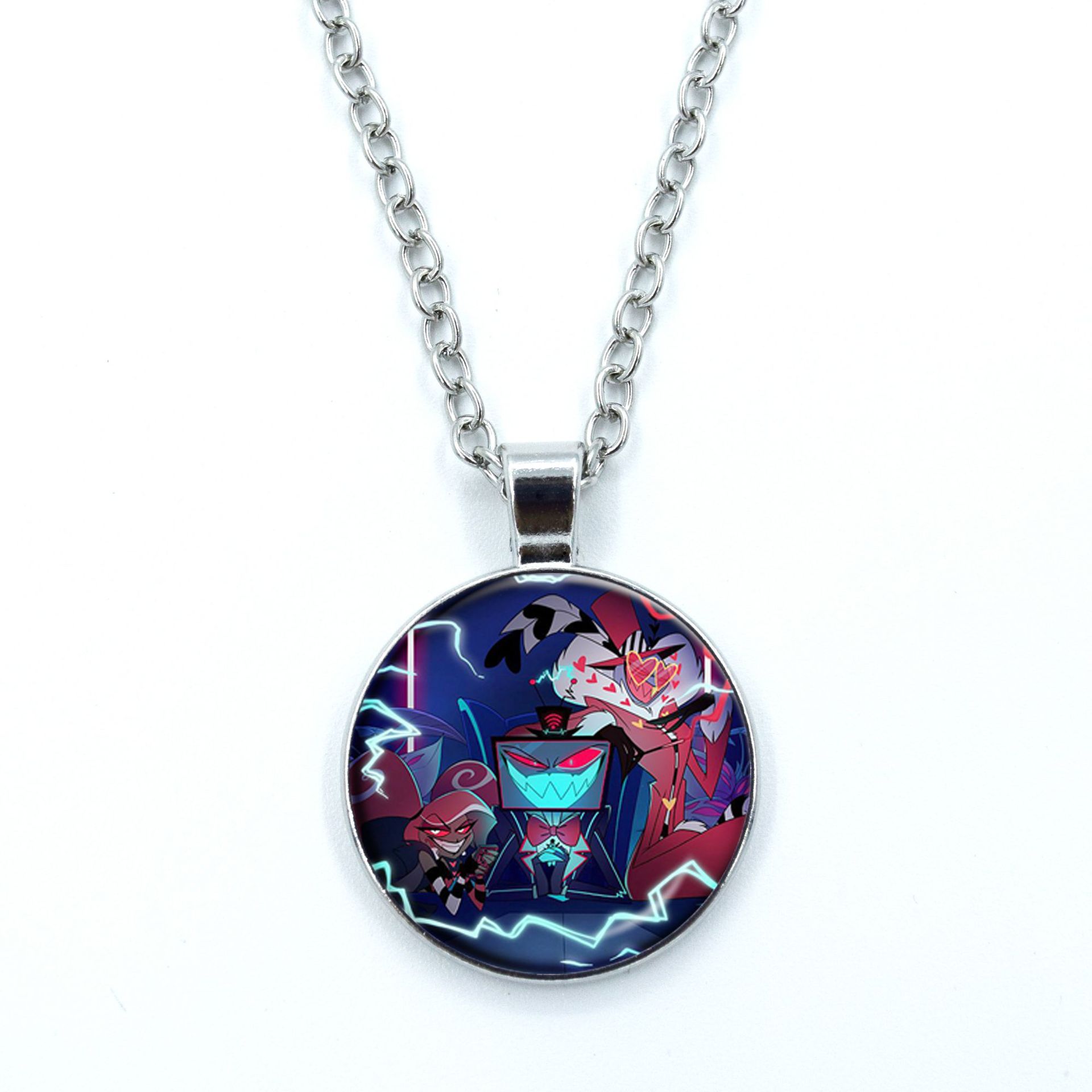 【Special offer】Hazbin Hotel Hell Inn Necklace Jewelry Female Anime ...