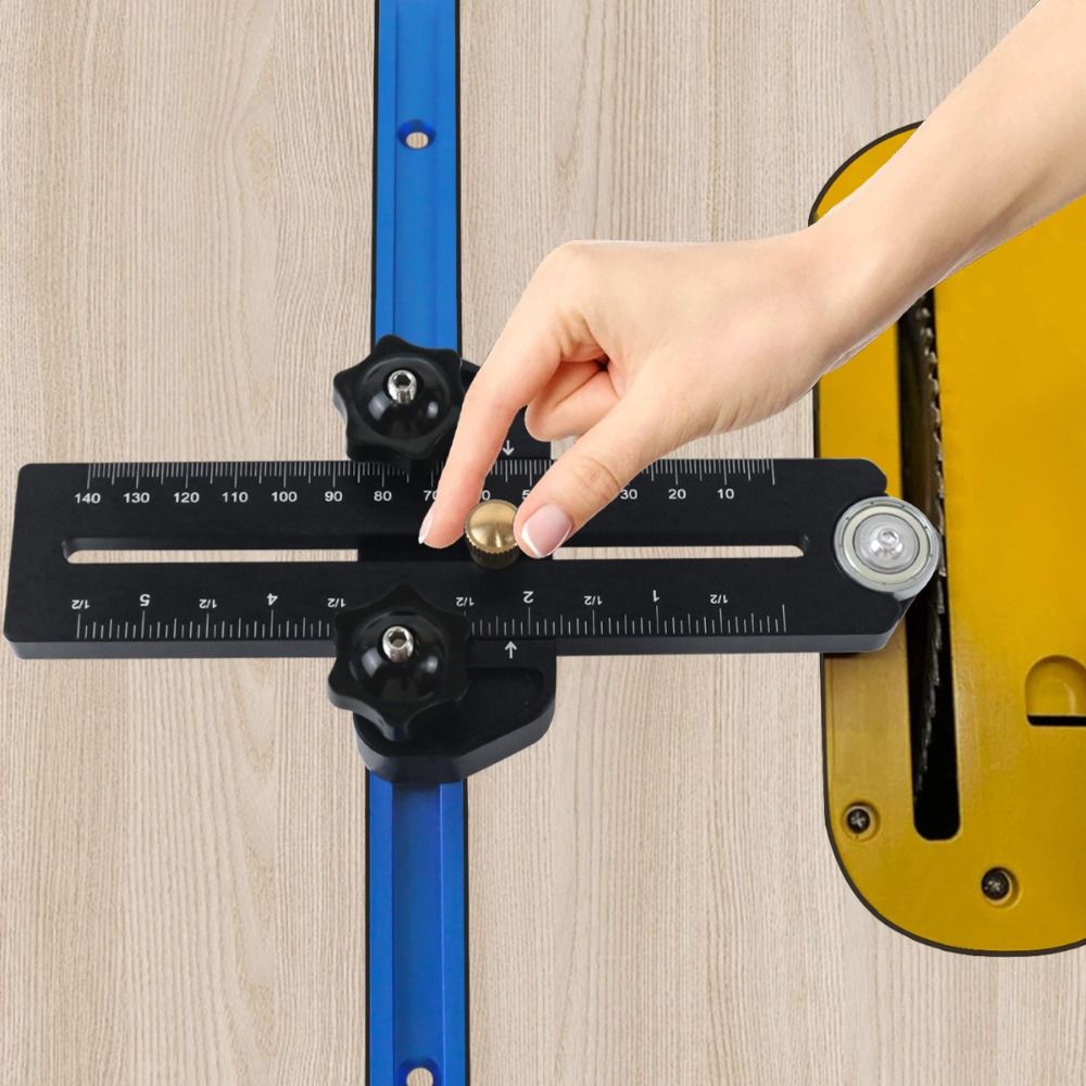 Efficient With Roller Woodworking Thin Rip Jig Precise Limit Position ...