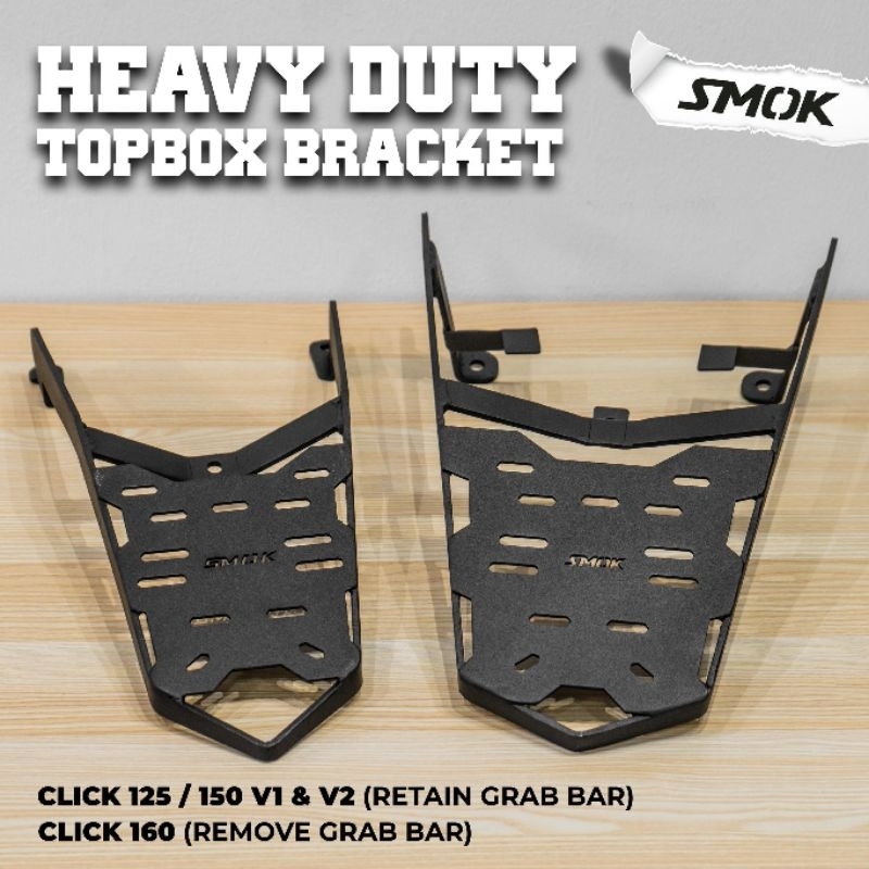 HEAVY DUTY TOP BOX BRACKET FOR HONDA CLICK 125/150/160 | Lazada PH