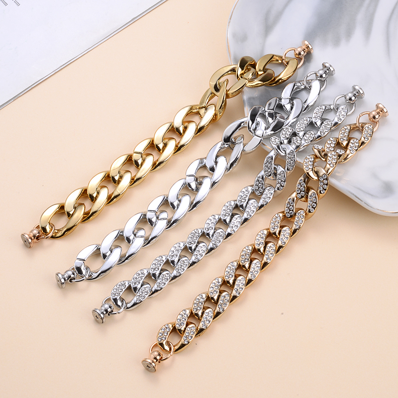 Fashion Classic Men Women Mobile Phone Chain Gold Silver Color Anti ...