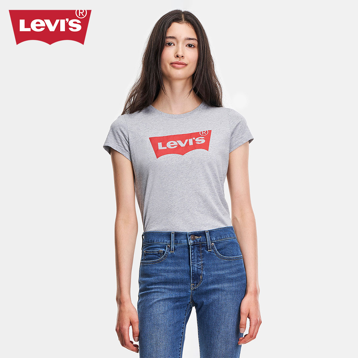 Levi's® Women's Slim Logo T-Shirt 32223-0756 | Lazada PH