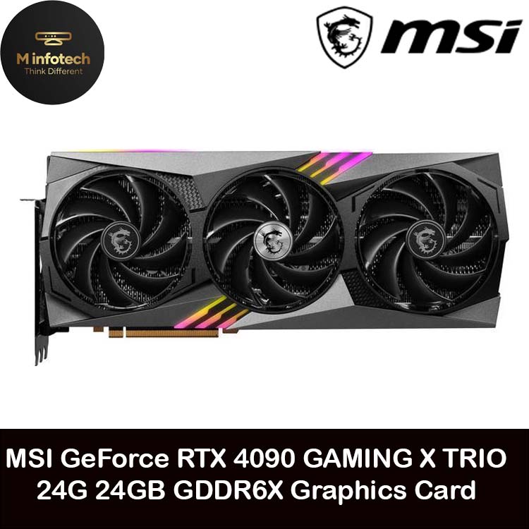 MSI GeForce RTX 4090 GAMING X TRIO 24G 24GB GDDR6X Graphics Card | Lazada Singapore