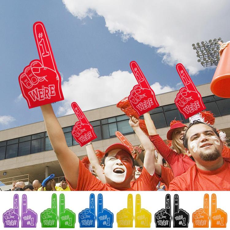 Giant Foam Finger Number 1 Sports Foam Fan Finger For Cheerleading ...