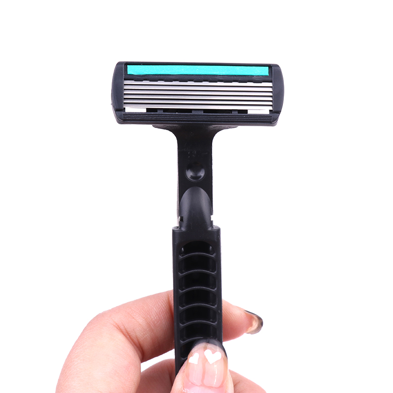 Manual Shaver Razor Stainless Steel Blade 6 Layers Razor Blade 1 Blade ...