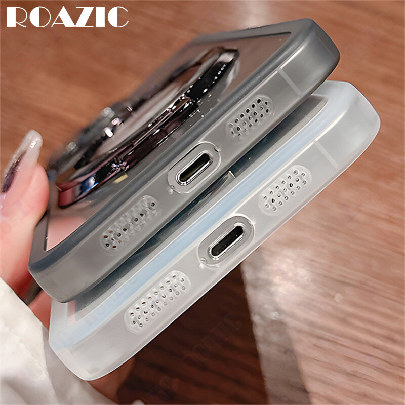 tzmar for Redmi 13x Case Luxury Plating Magnetic Folding Ring Stand ...