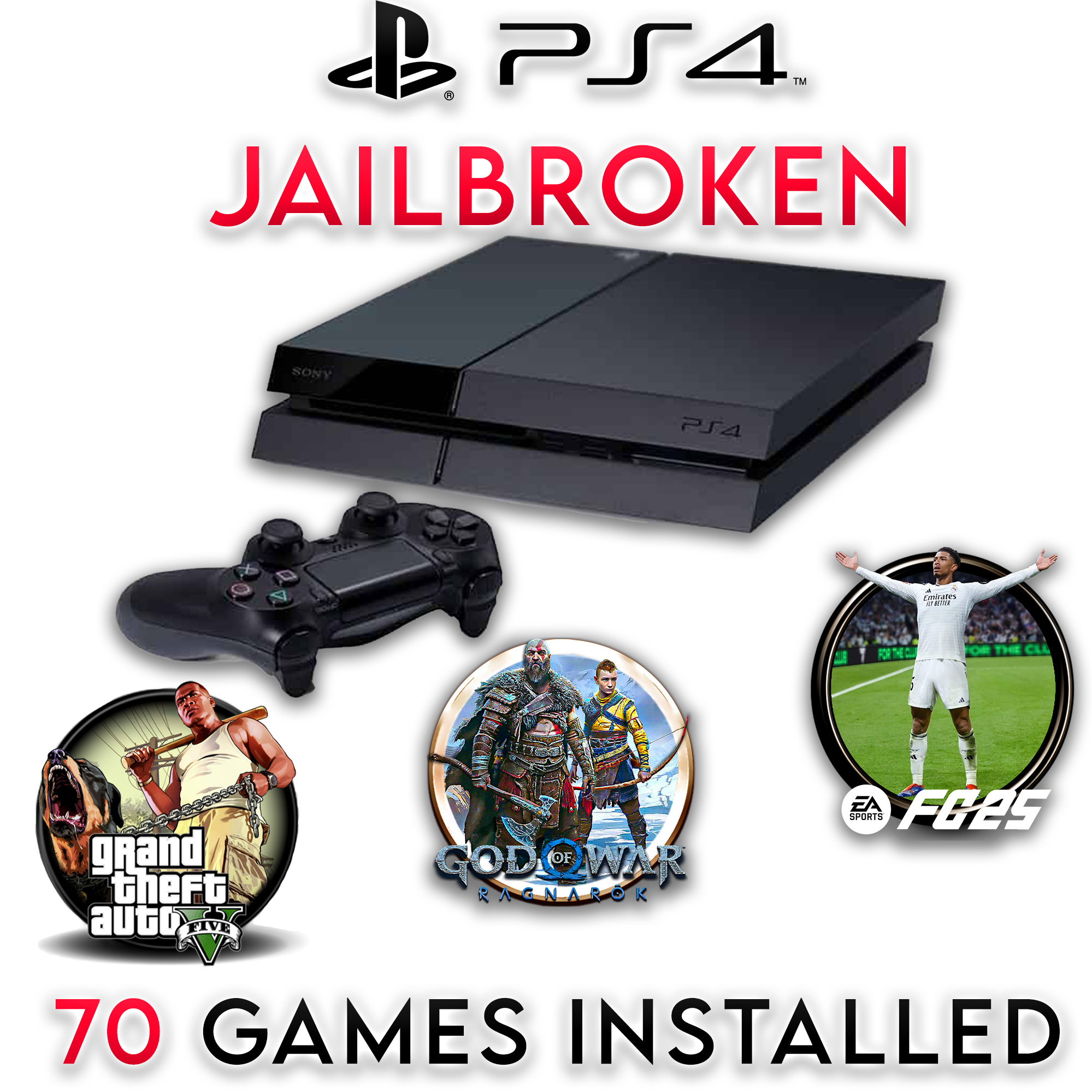 Ps4 40-70 Games installed - - PlayStation 4 | Daraz.pk