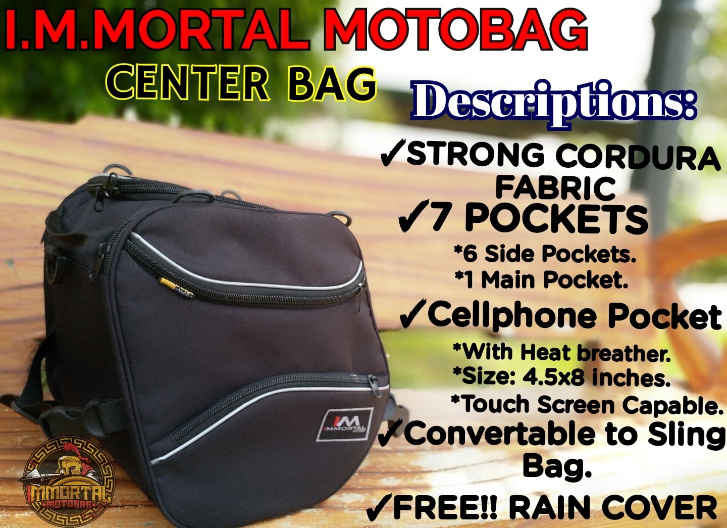 IMMORTAL TUNNEL BAG FOR AEROX NMAX SNIPER | Lazada PH