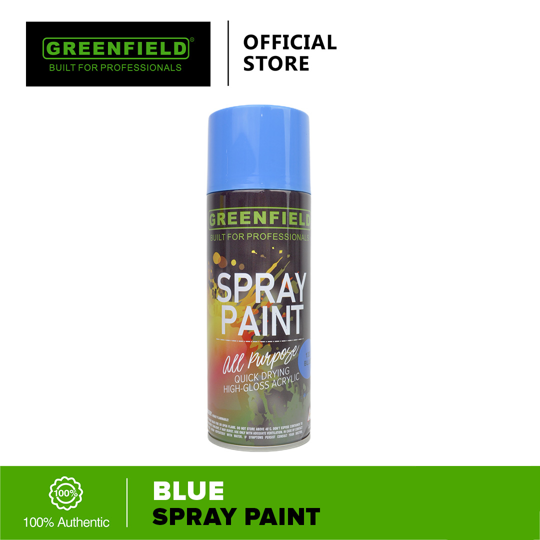 Greenfield Spray Paint Blue | Lazada PH