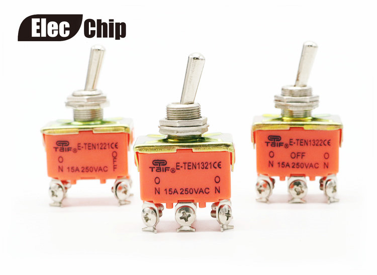 【TopazTrove】5PCS Toggle switch E-TEN1021 E-TEN1121 E-TEN1122 E-TEN1221 ...