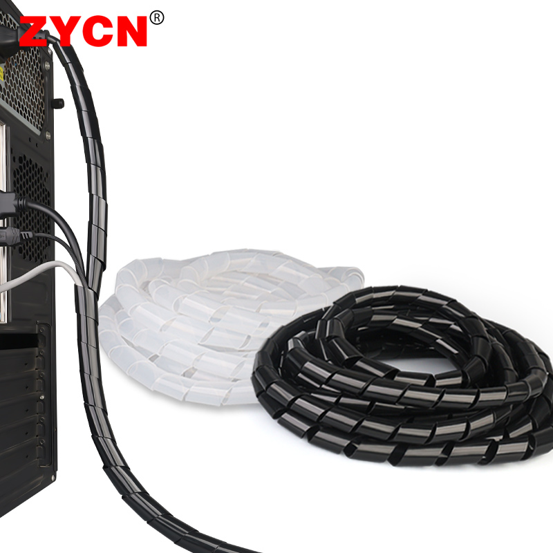 4mm/5mm/6mm/8mm/10mm/12mm Cable Sleeve Winding Spiral Wrap Cable ...