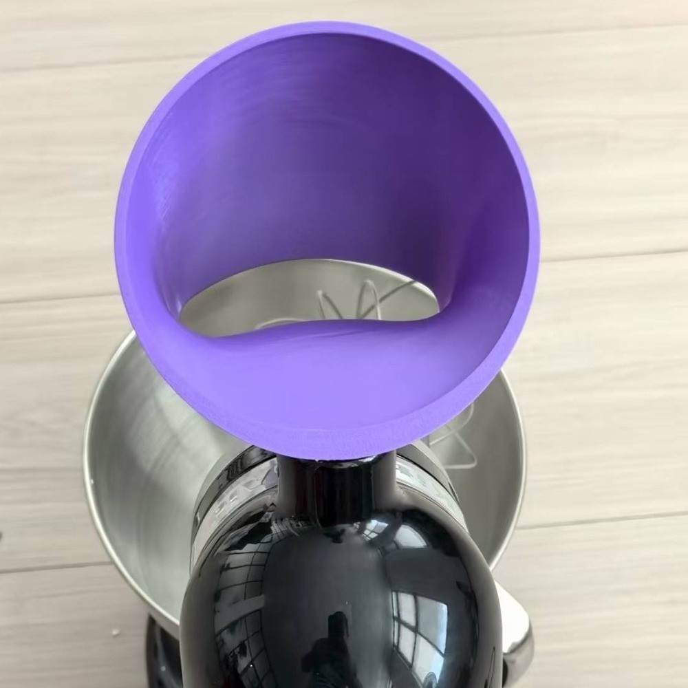 Kitchen Accessories Plastic Mixer Flour Funnel Easy-Pour Avoids Spills ...