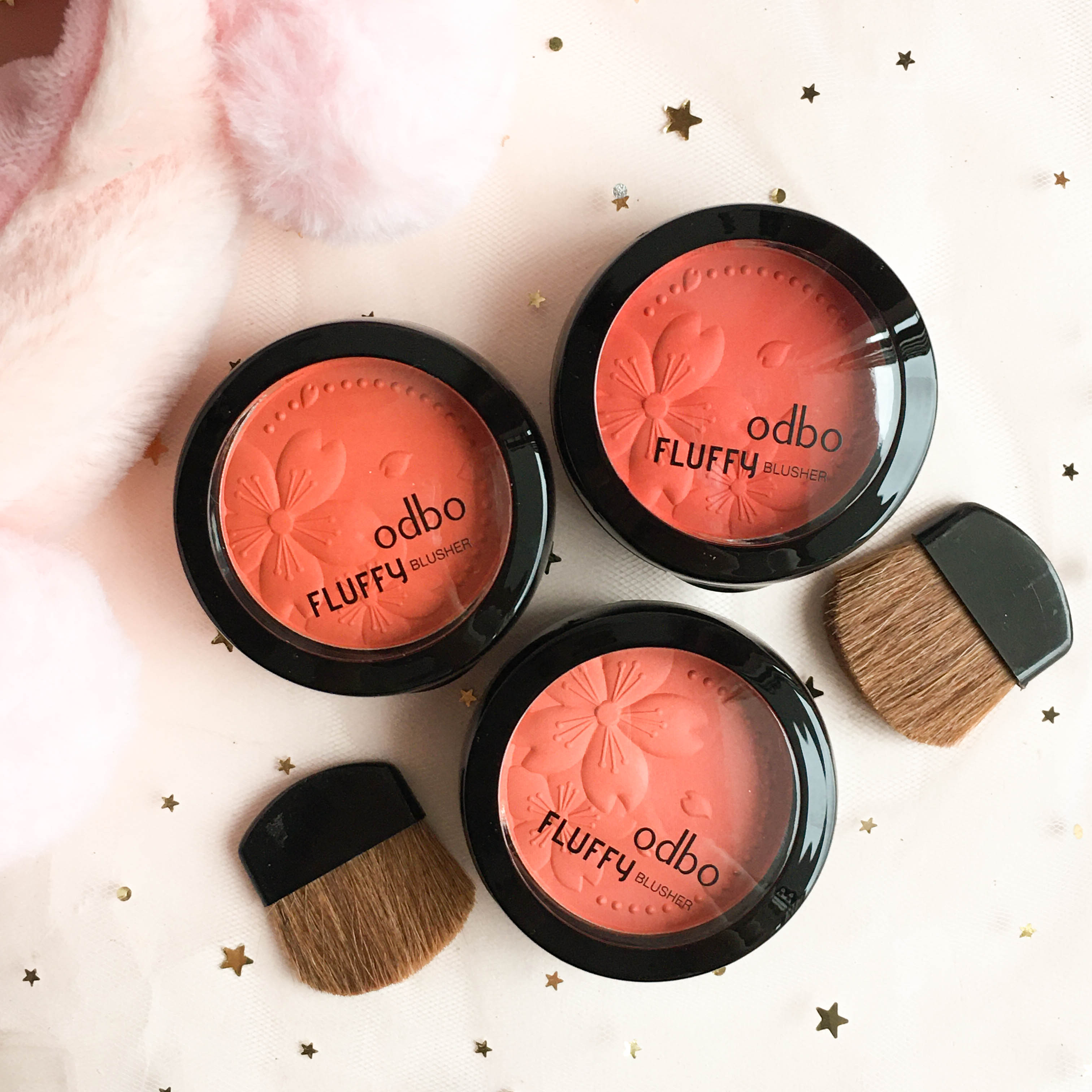 CLพร้อมส่ง ODBO Joyful Collection Blusher โอดีบีโอ จอยฟูล คอลเลคชั่น ...