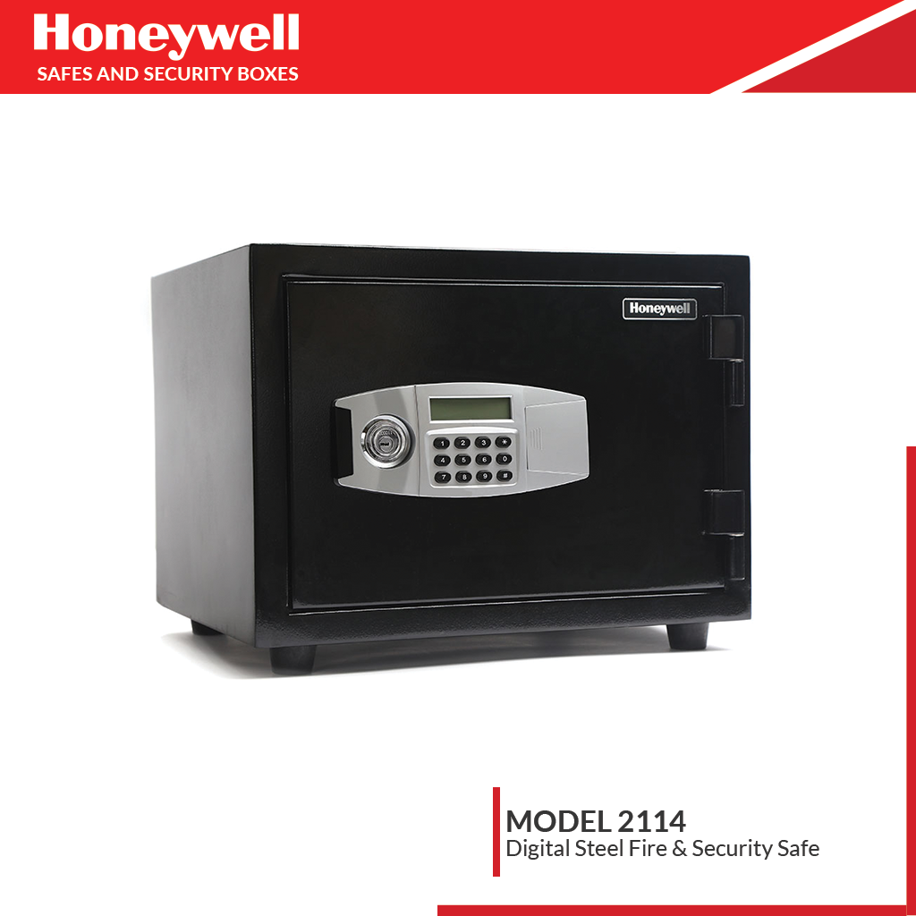 Safes Fireproof Honeywell 2113 Digital Steel Fire & Security Safe ...