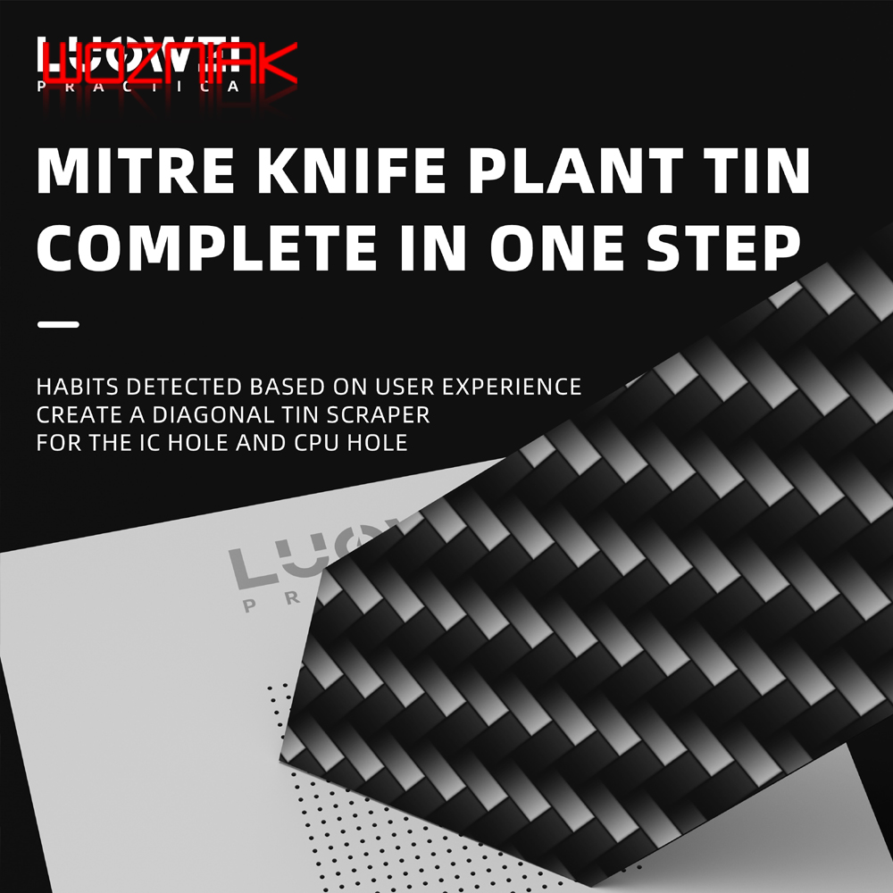 Luowei Carbon Fiber Non Magnetic Tin Scraper/ Pry For Mobile Phone ...