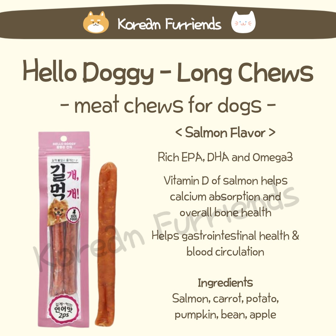 Korean Long Chews Dog Chews Dog Jerky Treats Long Chews Meat Chews Long ...