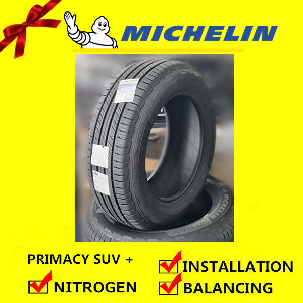 Michelin Primacy SUV+ Plus tyre tayar tire (With Installation) 215/65R16 225/65R17 235/65R17 235 ...