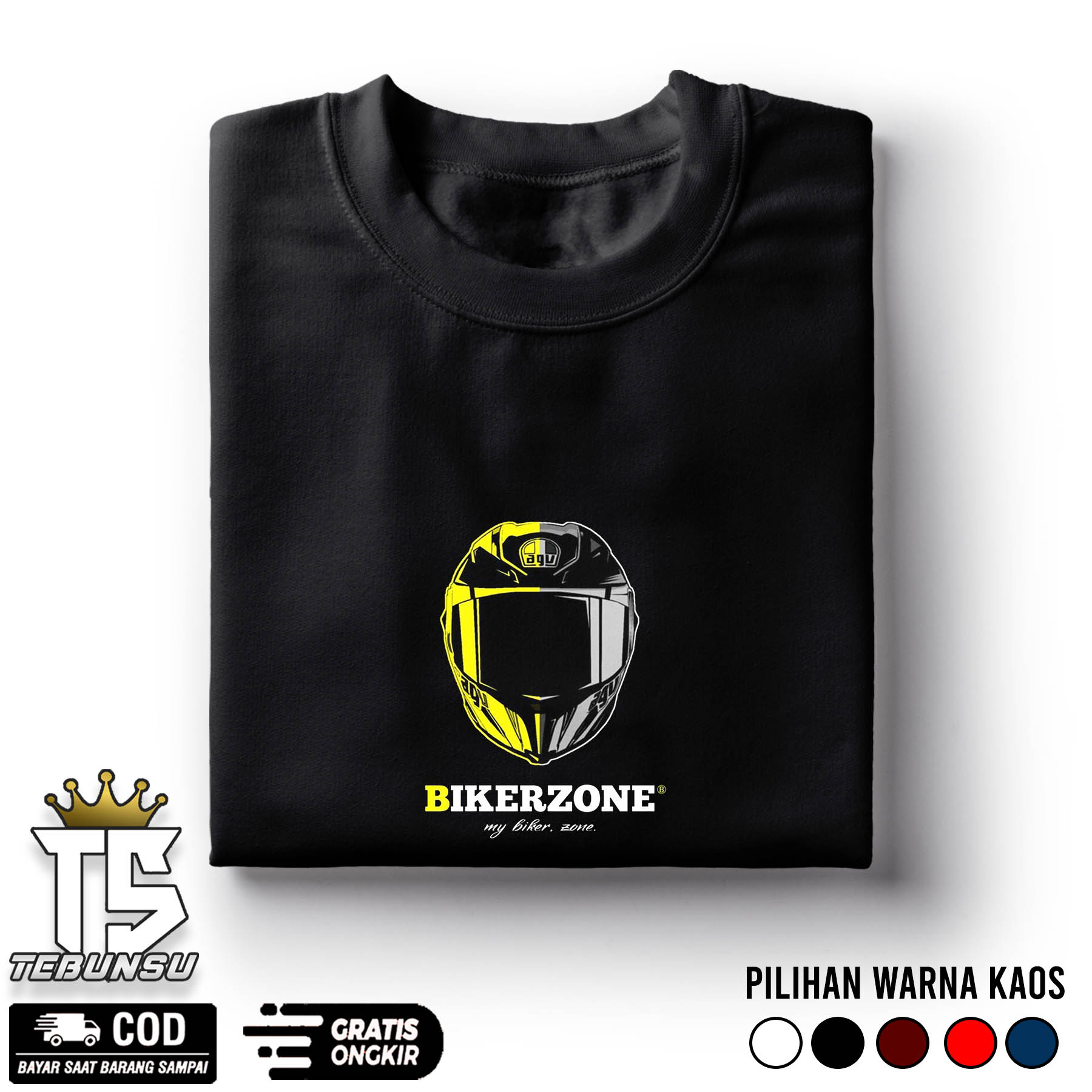 BAJU KAOS BIKER ZONE ORIGINAL / BAJU KAOS DISTRO ERIGO APPAREL TERBARU ...