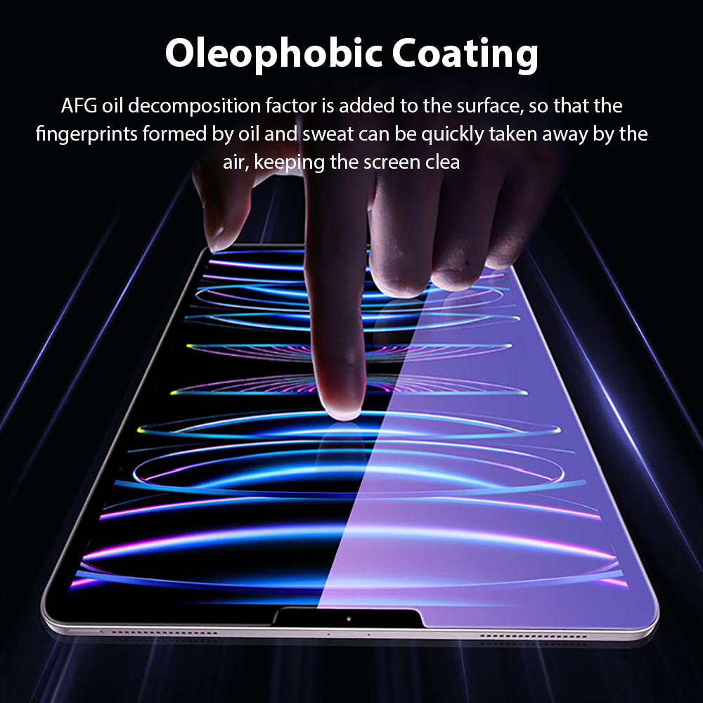 Tempered Glass For Ipad Pro 11 12.9 13 2024 10th 9th Gen Screen ...