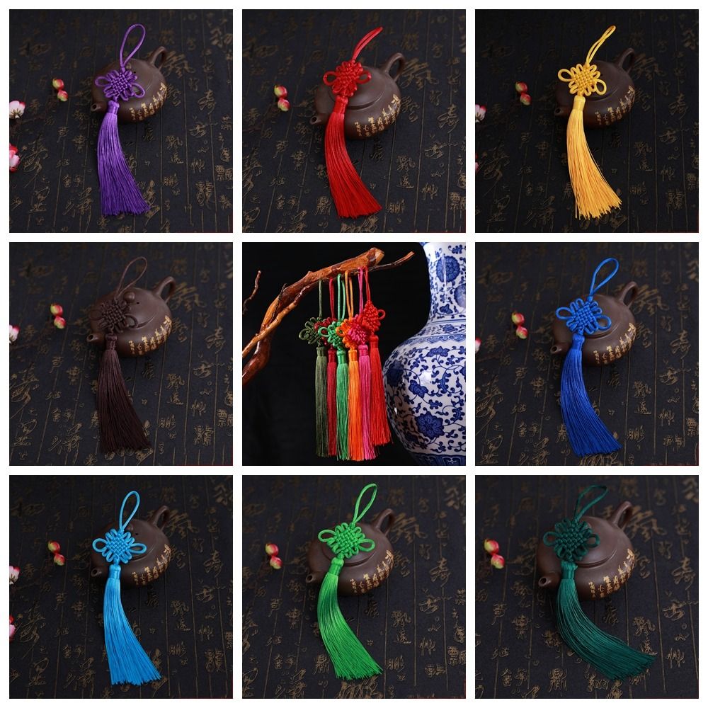 Creative Small Size Chinese Knot Tassel Traditional Chinese Style ...
