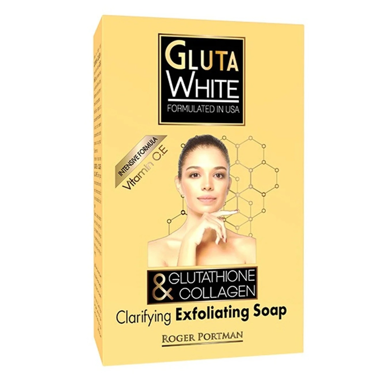 GLUTA WHITE Glutathione and Collagen CLARIFYING EXFOLIATING SOAP - 190G ...
