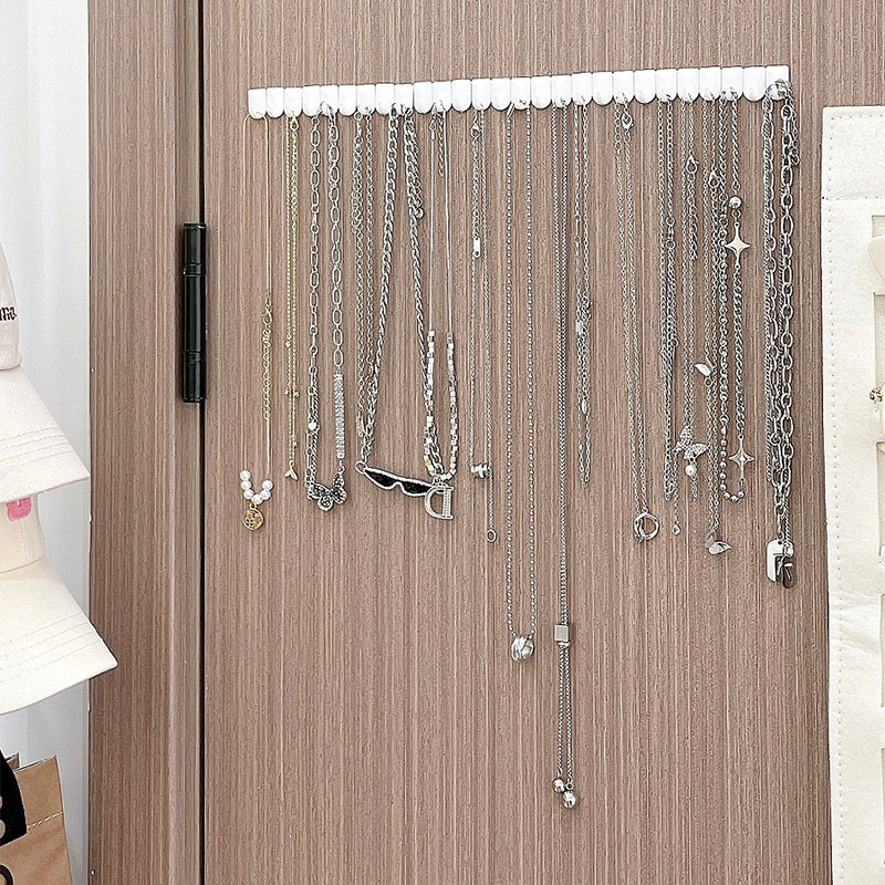 9Pcs/Set Adhesive Paste Wall Hanger Storage Jewelry Display Jewelry ...