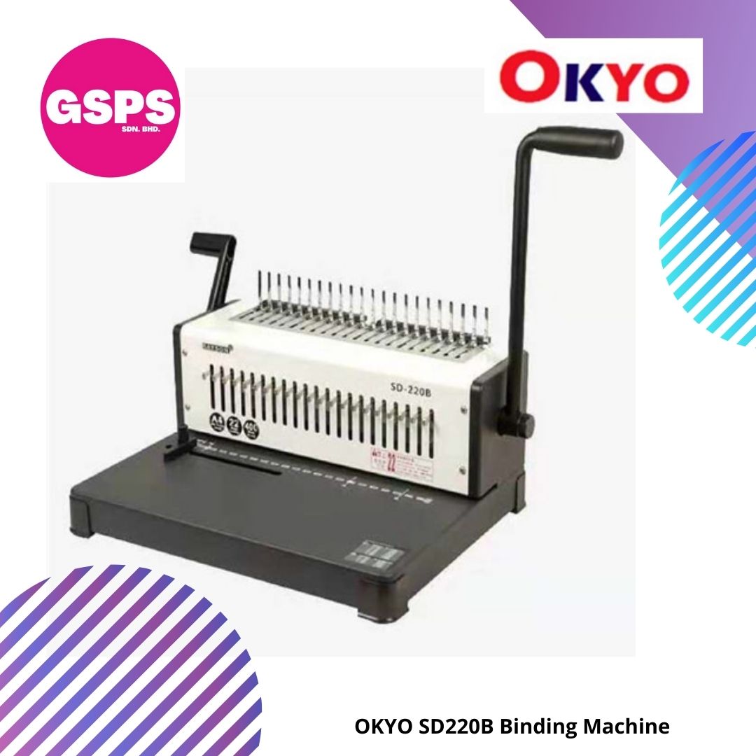 OKYO SD220B Binding Machine | Lazada