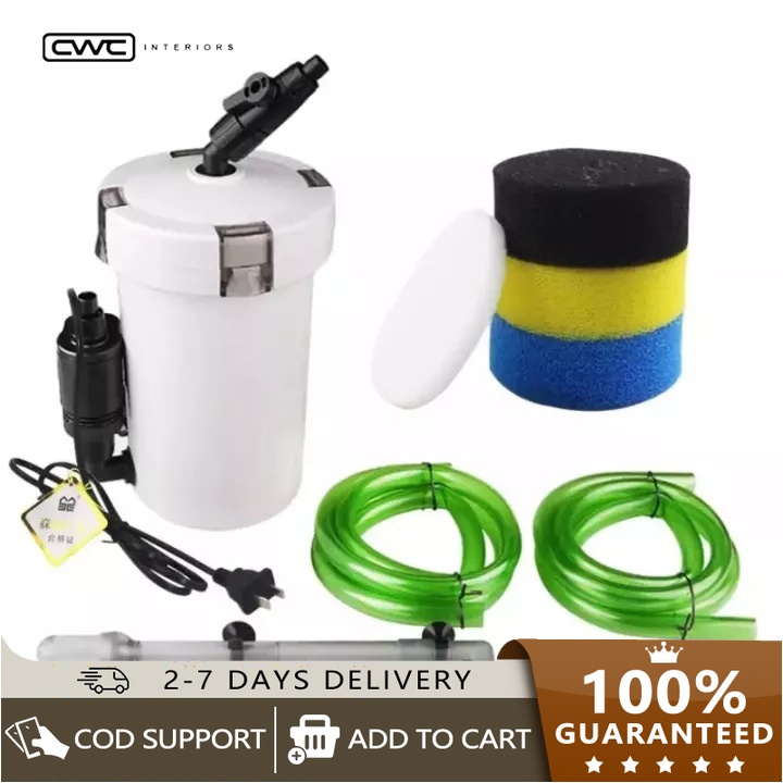 Sunsun 603B/604B Canister Filter w/ Pump | Lazada PH