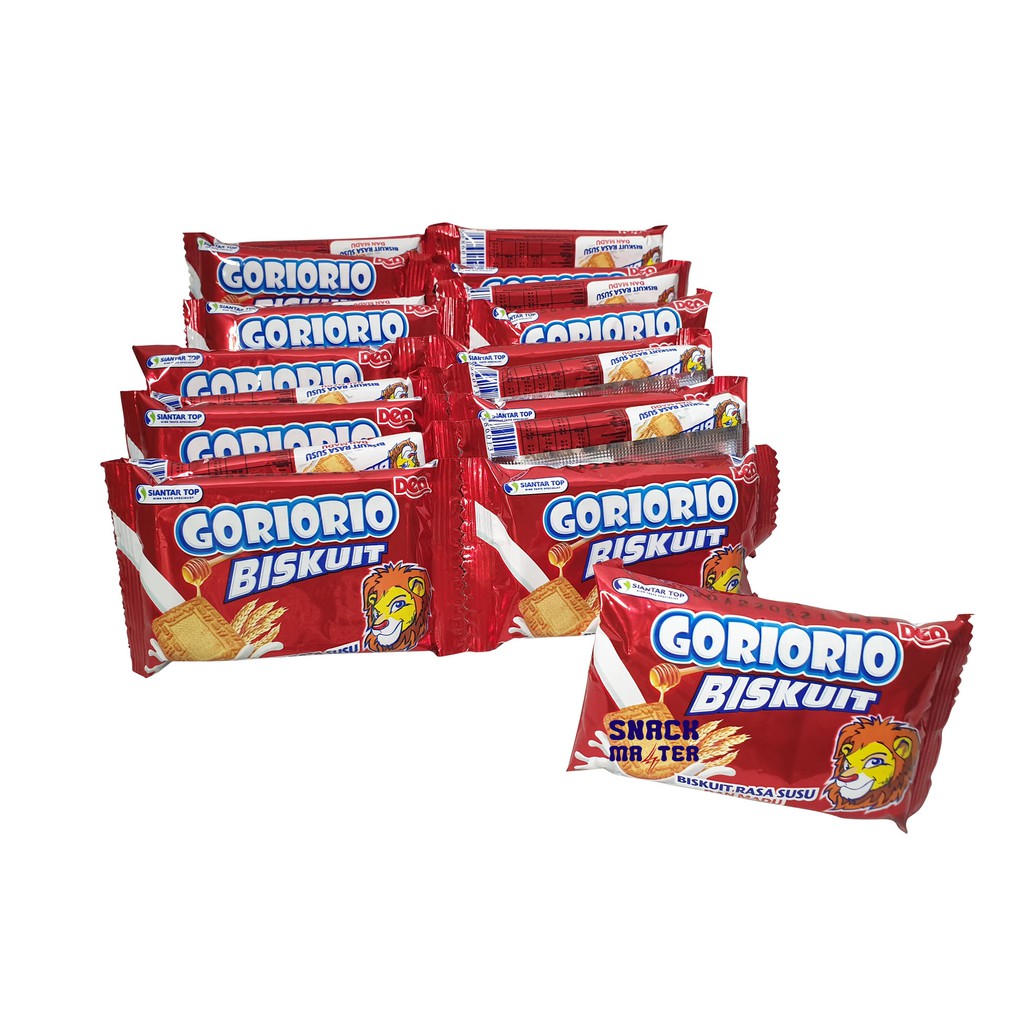 Goriorio Biskuit Susu - Netto 20 bks x 16 gr | Lazada Indonesia