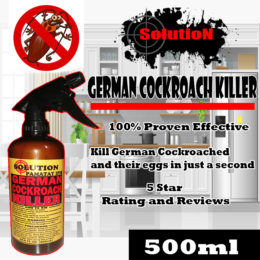 Solution German Cockroach Killer (PAMATAY IPIS) | Lazada PH