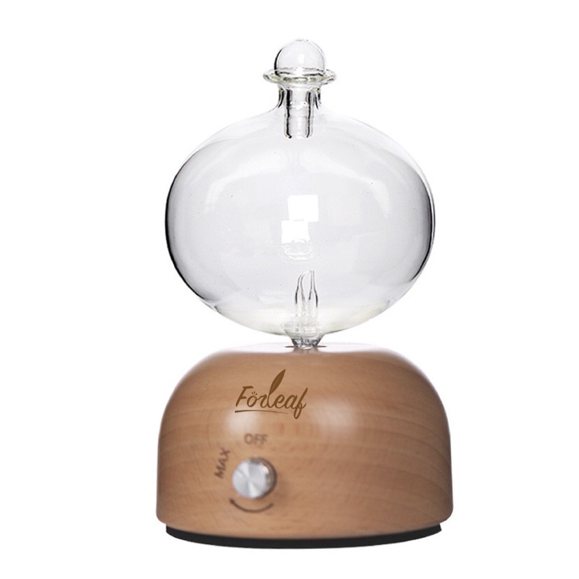 FORLEAF Nebulizer Diffuser Waterless Pure Nebulizing Essential Oil ...