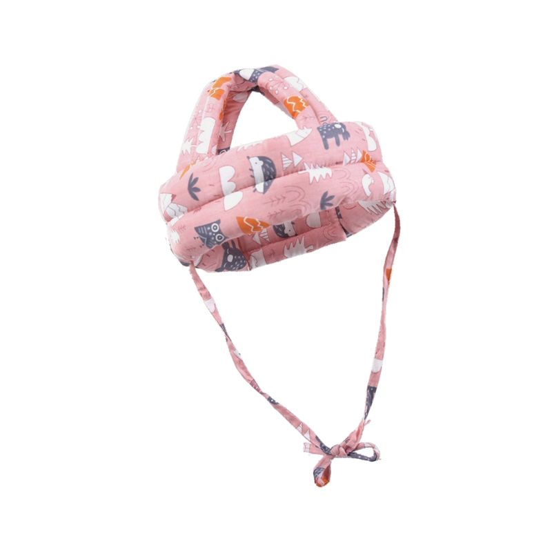 Baby Head Protection Anti Collision Safety Helmet Cap Adjustable Soft ...