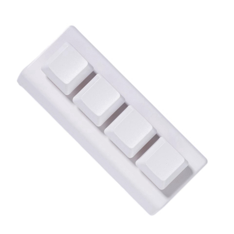 Portable Mini 4 Keys Function Keyboard Copy and Paste DIY Shortcut Keyboard Mechanical Keyboard ...